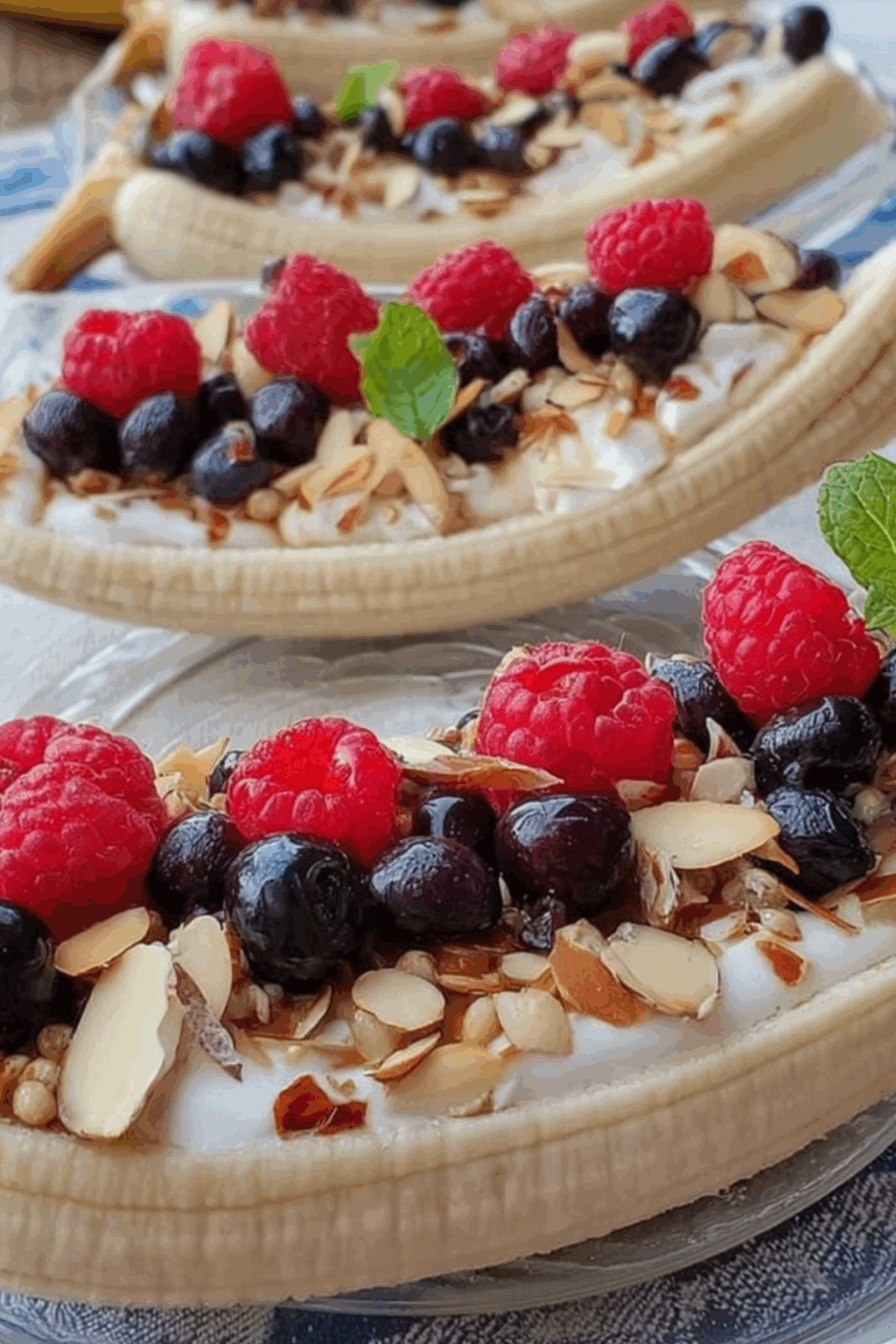 Banana Split Breakfast Bar Recipe - Quick and Healthy! - ZazaCook