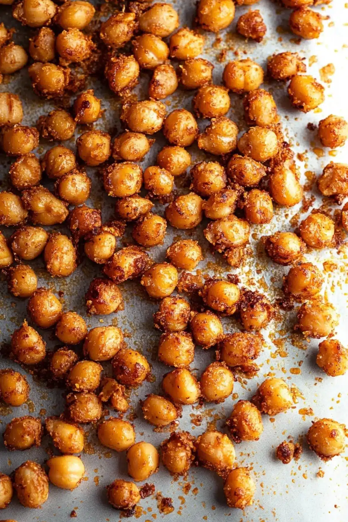 Easy Crispy Crunchy Chickpeas - ZazaCook