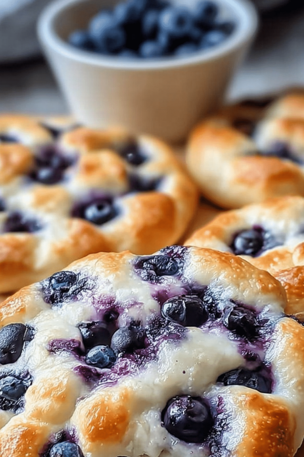 Cottage Cheese Blueberry Cloud Bread Light Fluffy Recipe Zazacook