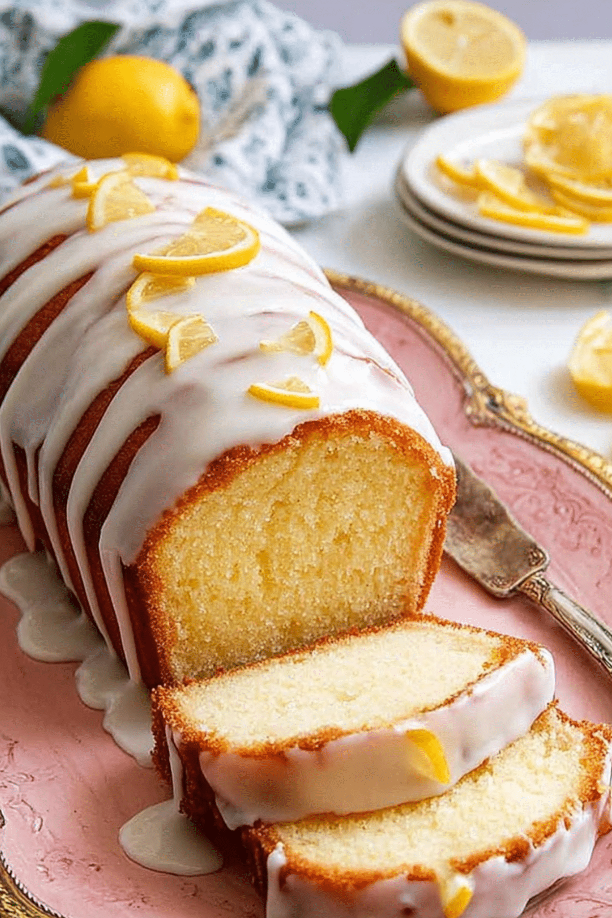 Lemon Pound Cake Recipe – Easy and Moist - ZazaCook