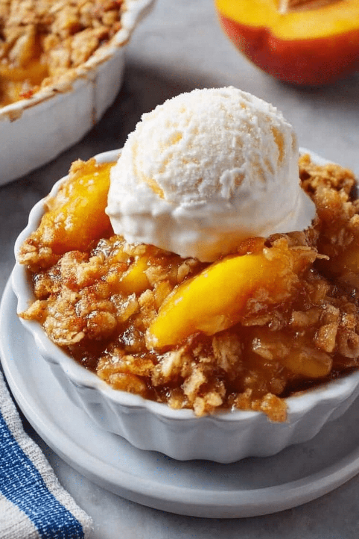 Nectarine Brown Sugar Crisp – Easy & Delicious Recipe - ZazaCook