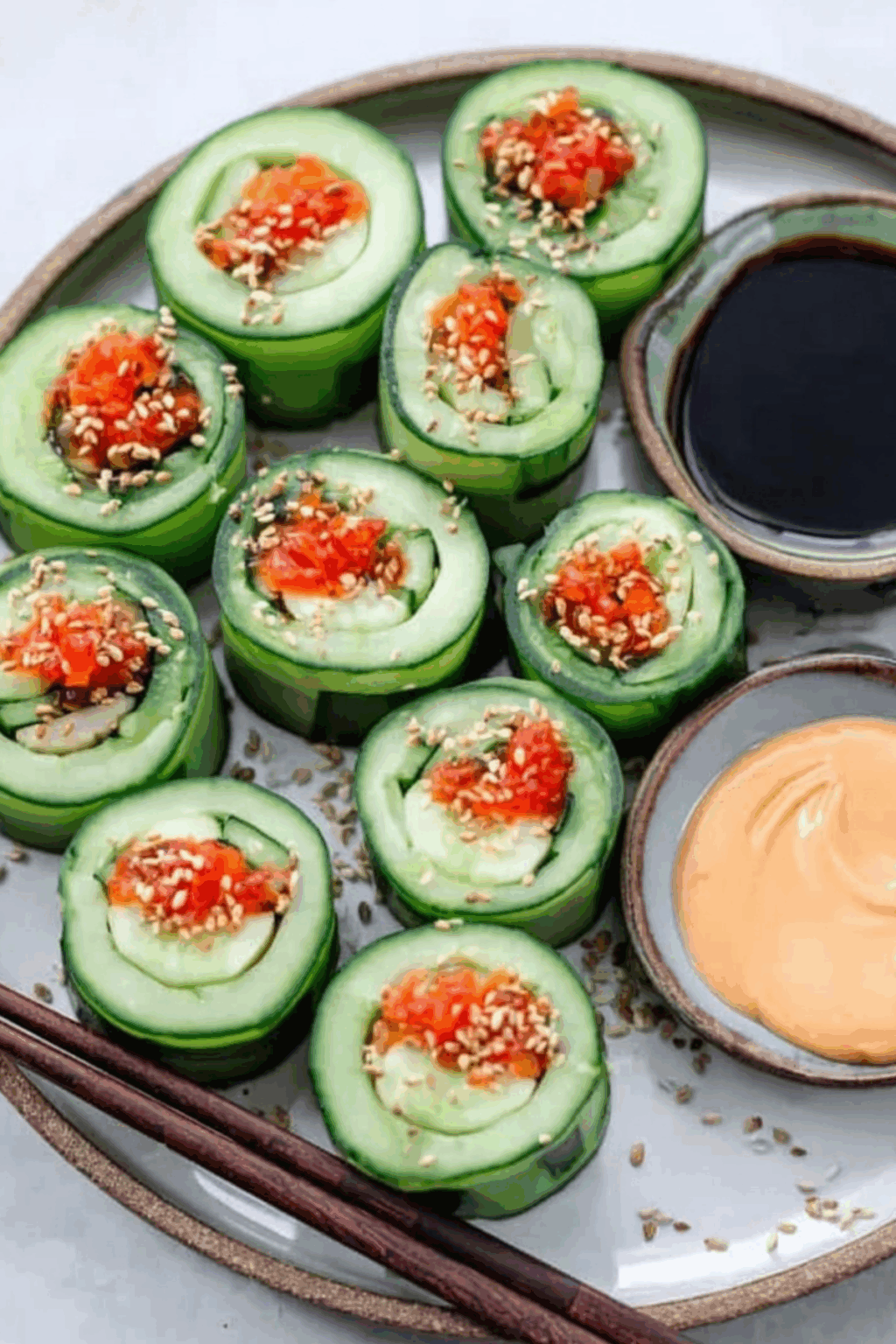 Cucumber Sushi – Easy & Fun Recipe - ZazaCook