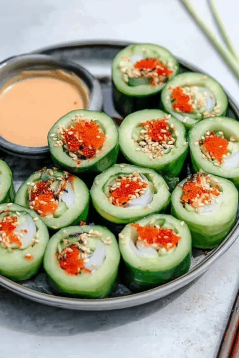 Cucumber Sushi – Easy & Fun Recipe - ZazaCook