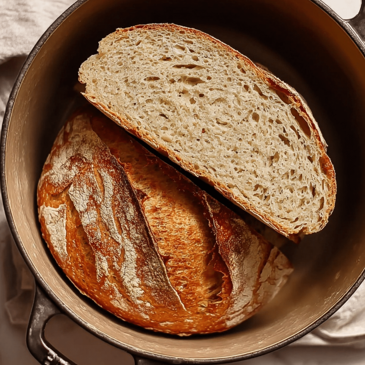 Dutch Oven Sourdough Bread – Easy Recipe for Artisan Loaf - ZazaCook