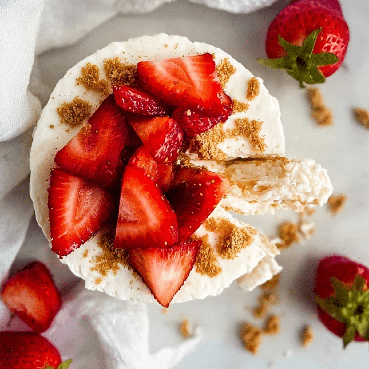 Greek Yogurt Rice Cake – Easy 5-Minute Snack - ZazaCook