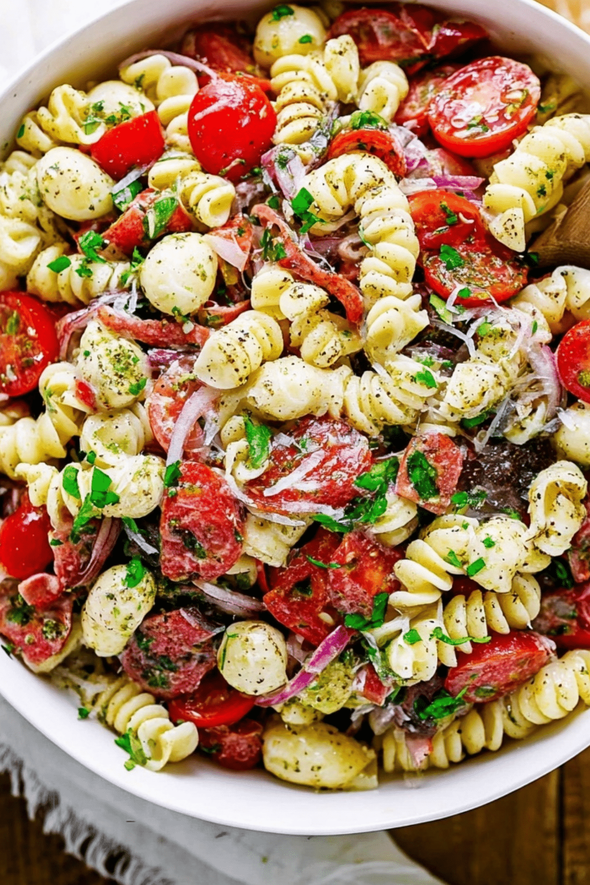Italian Dressing Pasta Salad: Best Recipe in 30 Minutes - ZazaCook