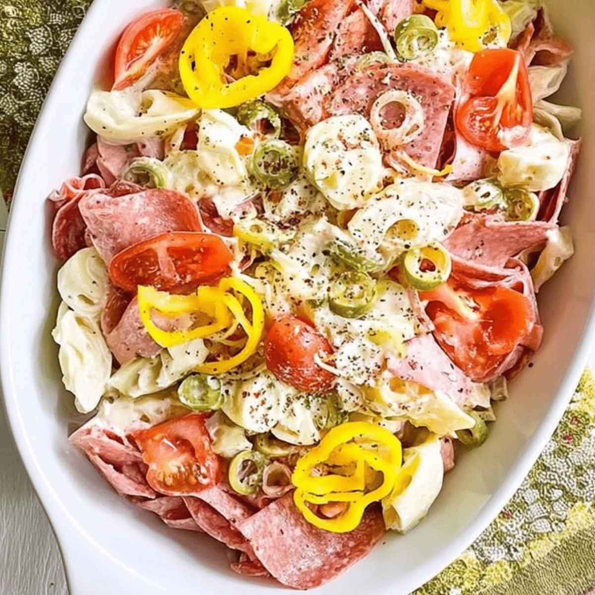 Italian Sub Salad – Healthy and Refreshing Recipe - ZazaCook