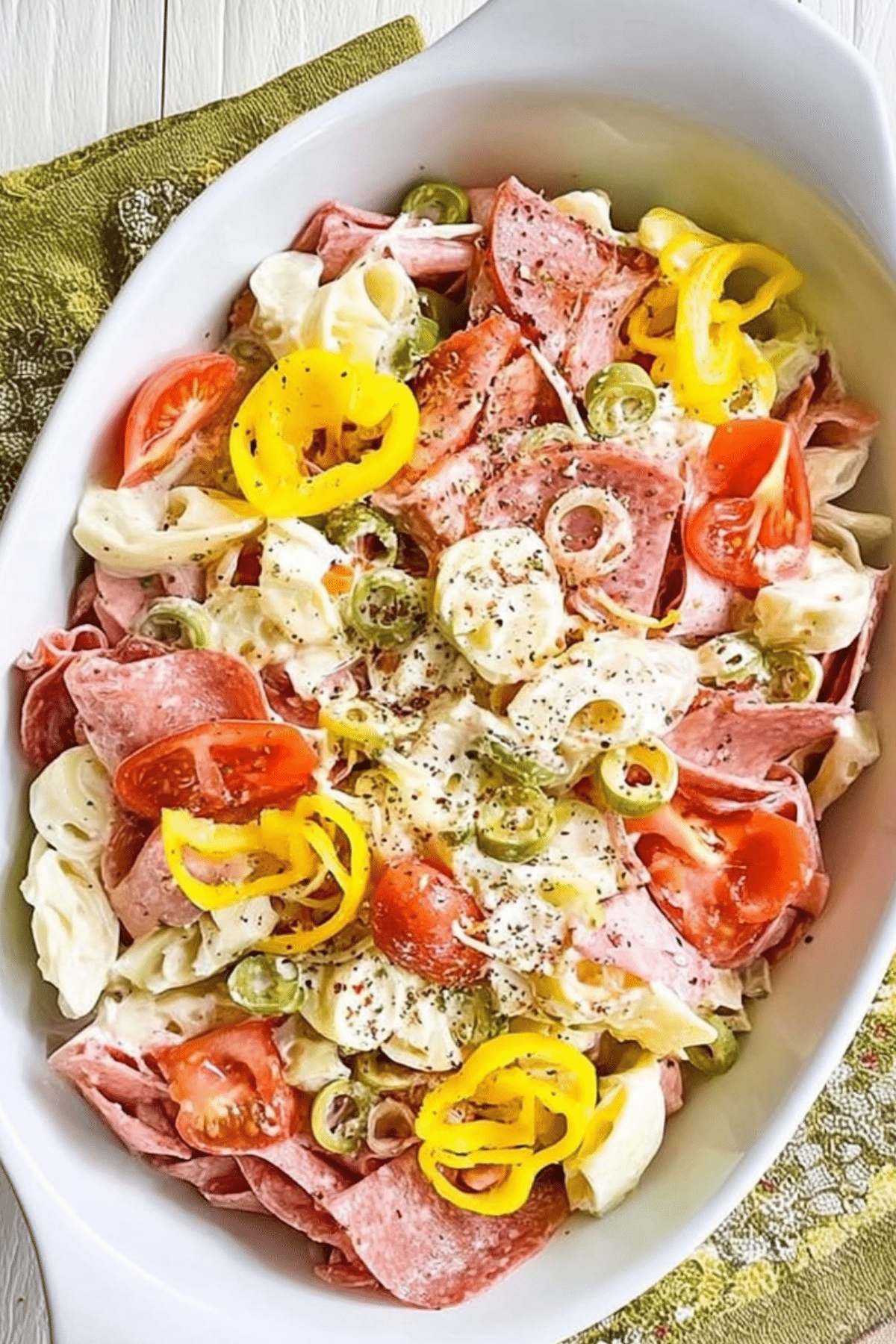 Italian Sub Salad – Healthy and Refreshing Recipe - ZazaCook