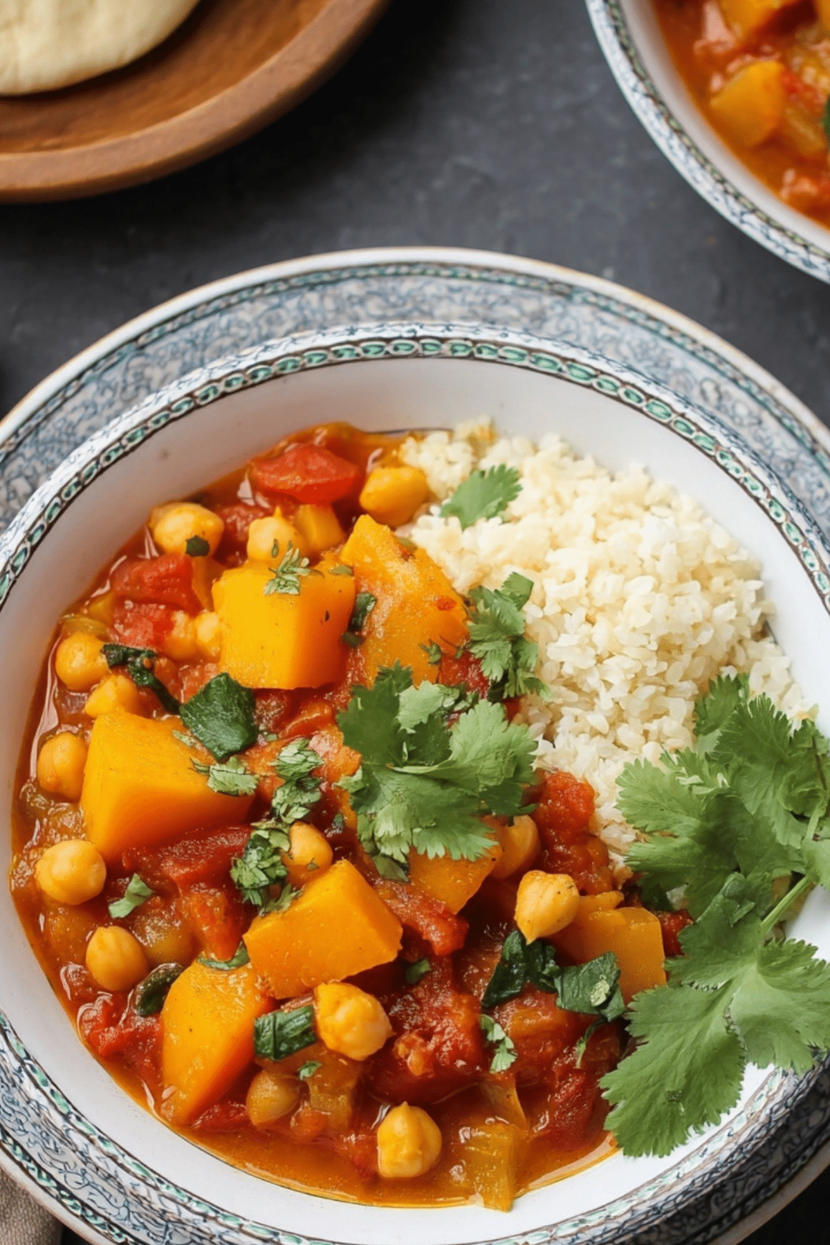 Moroccan Pumpkin & Chickpea Stew – Best Cozy Recipe - ZazaCook