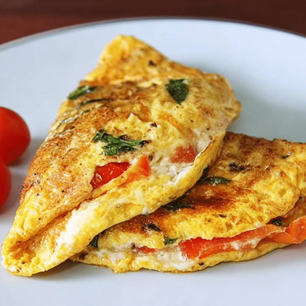 Mozzarella Cheese Omelette – Quick & Easy Recipe - ZazaCook