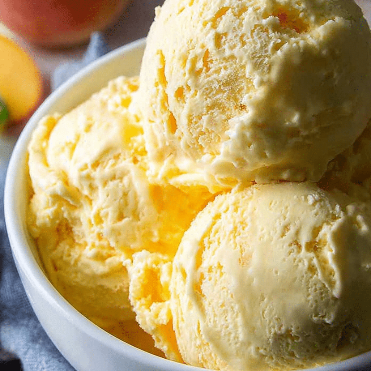 Old Fashioned Peach Ice Cream: 5 Easy Steps to Perfection - ZazaCook