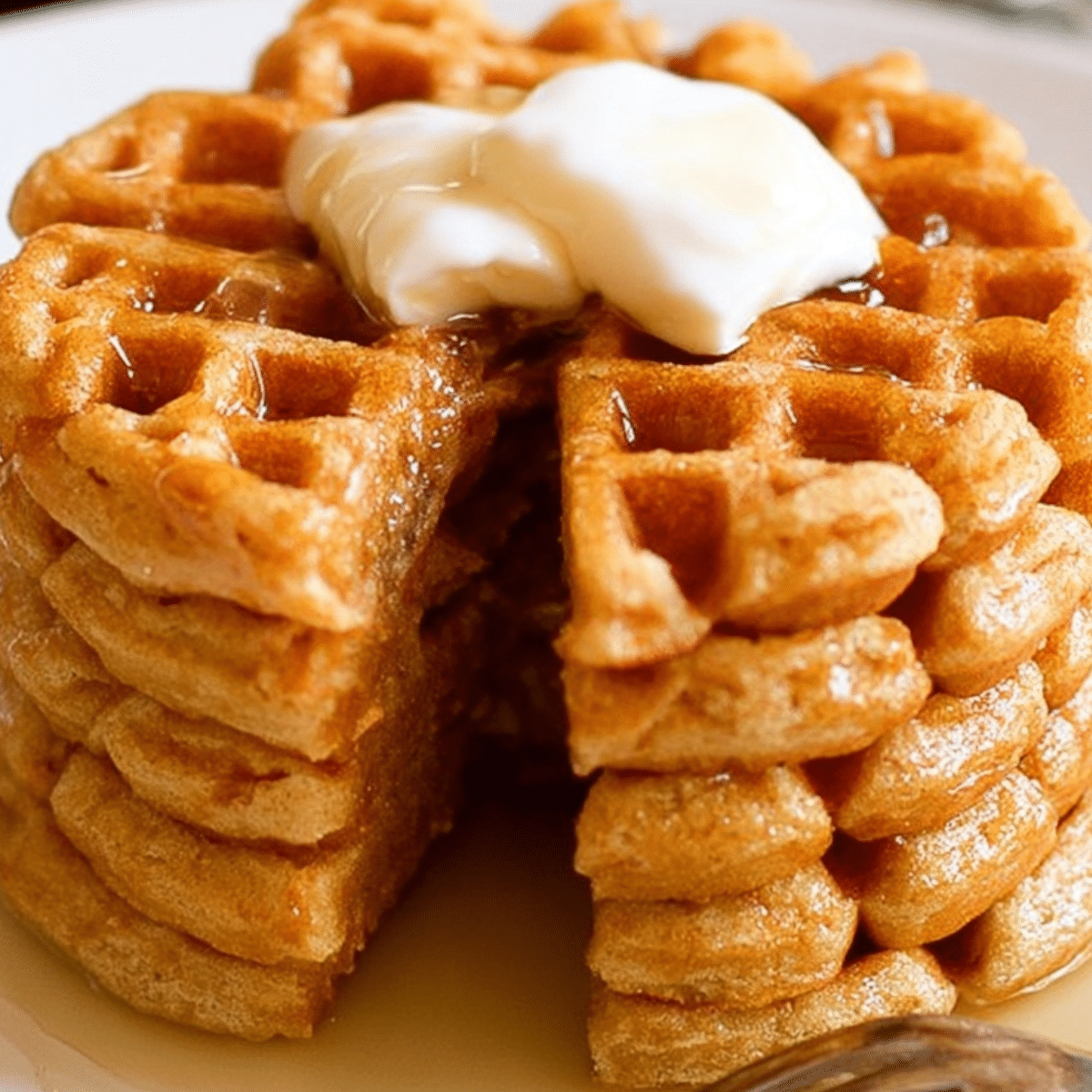 Easy Protein Waffles – High-Protein Recipe (45g Protein) - ZazaCook