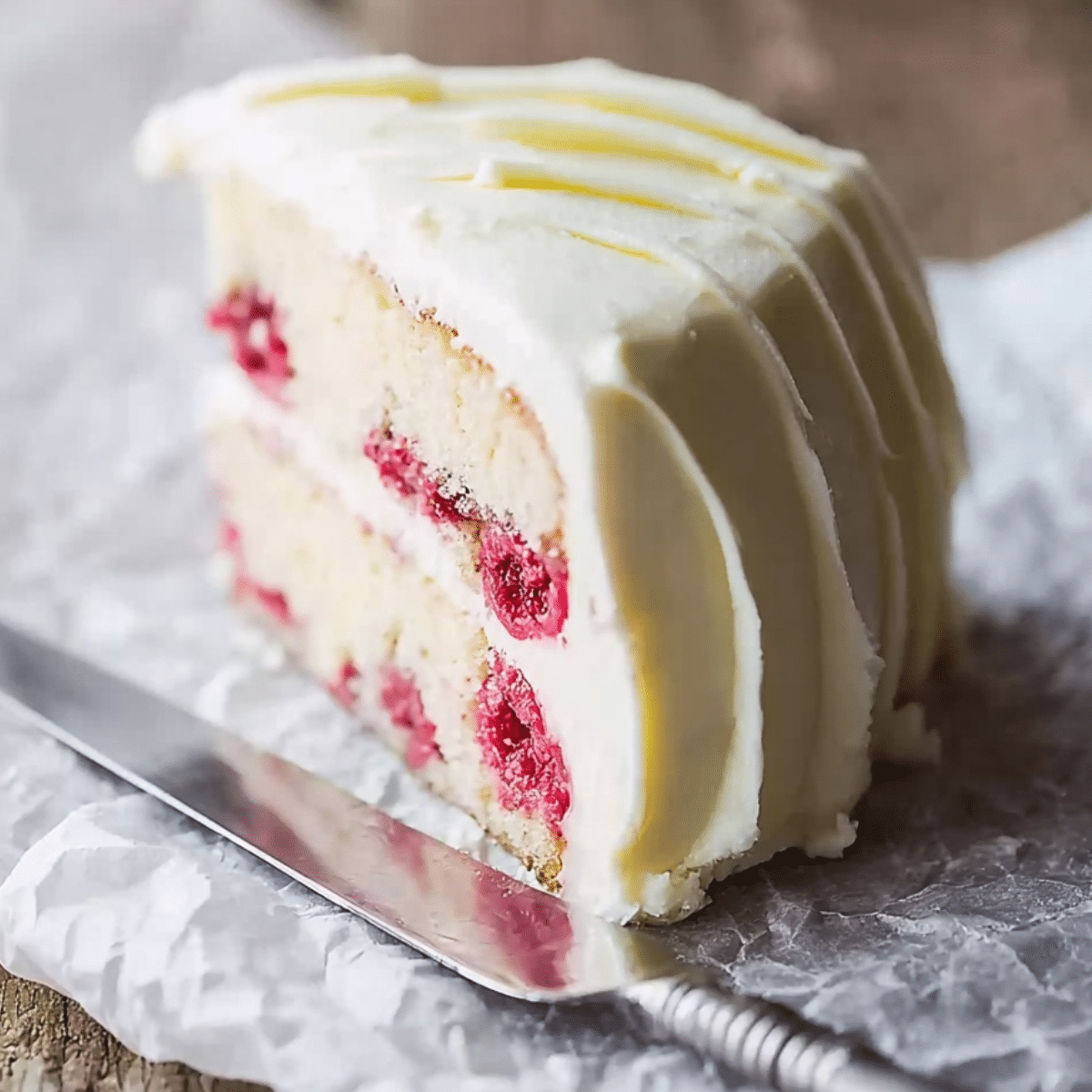 Raspberry Cake with Lemon Buttercream – Best 1 to Try Today - ZazaCook