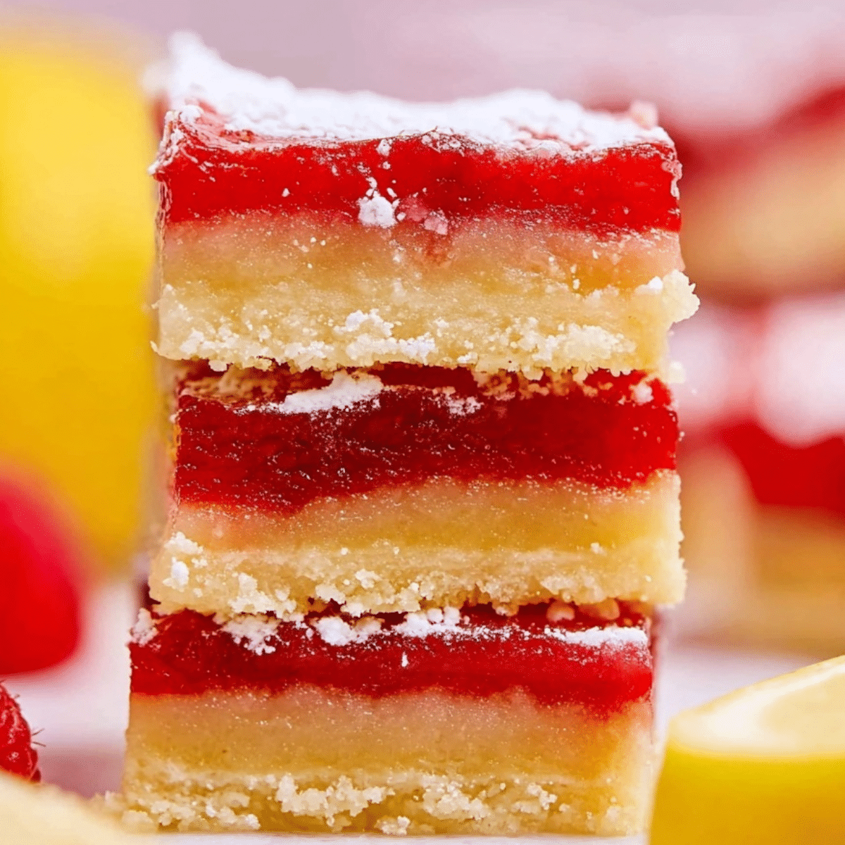 Raspberry Lemon Bars: Tangy & Delicious (1 Recipe) - ZazaCook