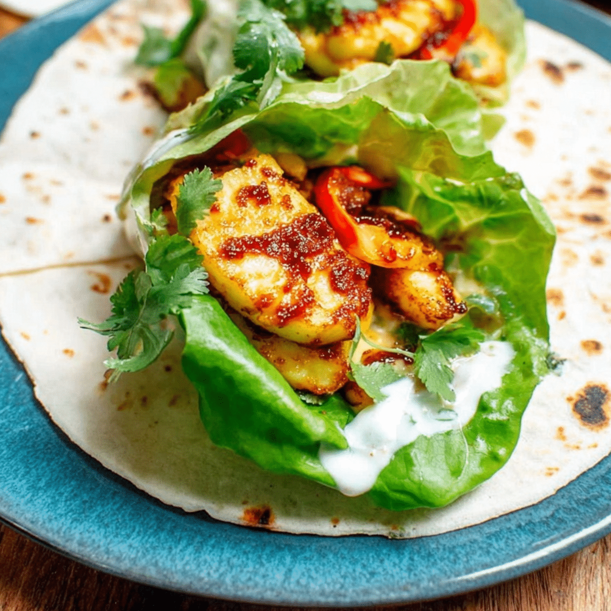 Sweet Chili Halloumi Wraps – Easy & Delicious Recipe - ZazaCook