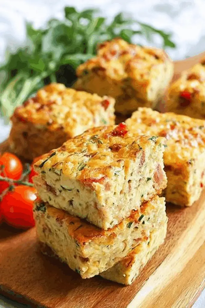 Zucchini and Bacon Slice Recipe - Quick and Healthy - ZazaCook