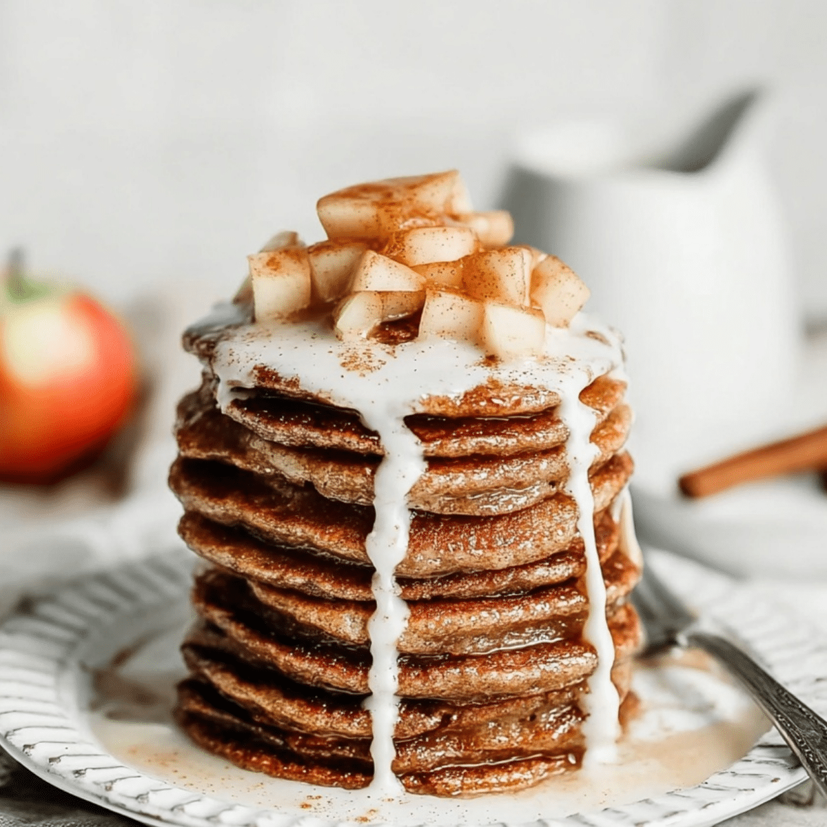 Apple Cider Donut Pancakes – Best Recipe for Breakfast - ZazaCook