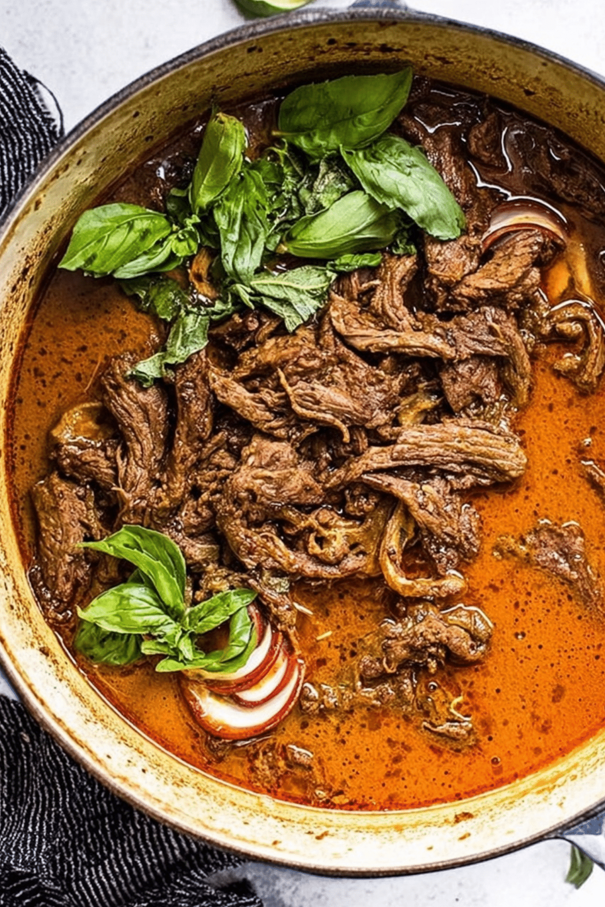 Coconut Red Curry Drip Beef - Easy & Delicious Recipe - ZazaCook