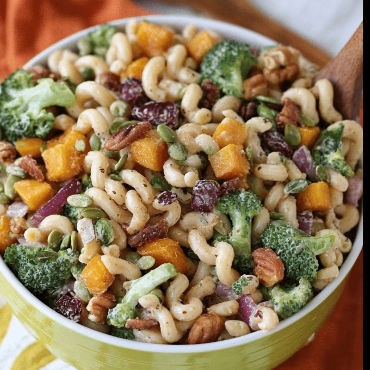 Fall Harvest Pasta Salad – Easy Fall Recipe - ZazaCook