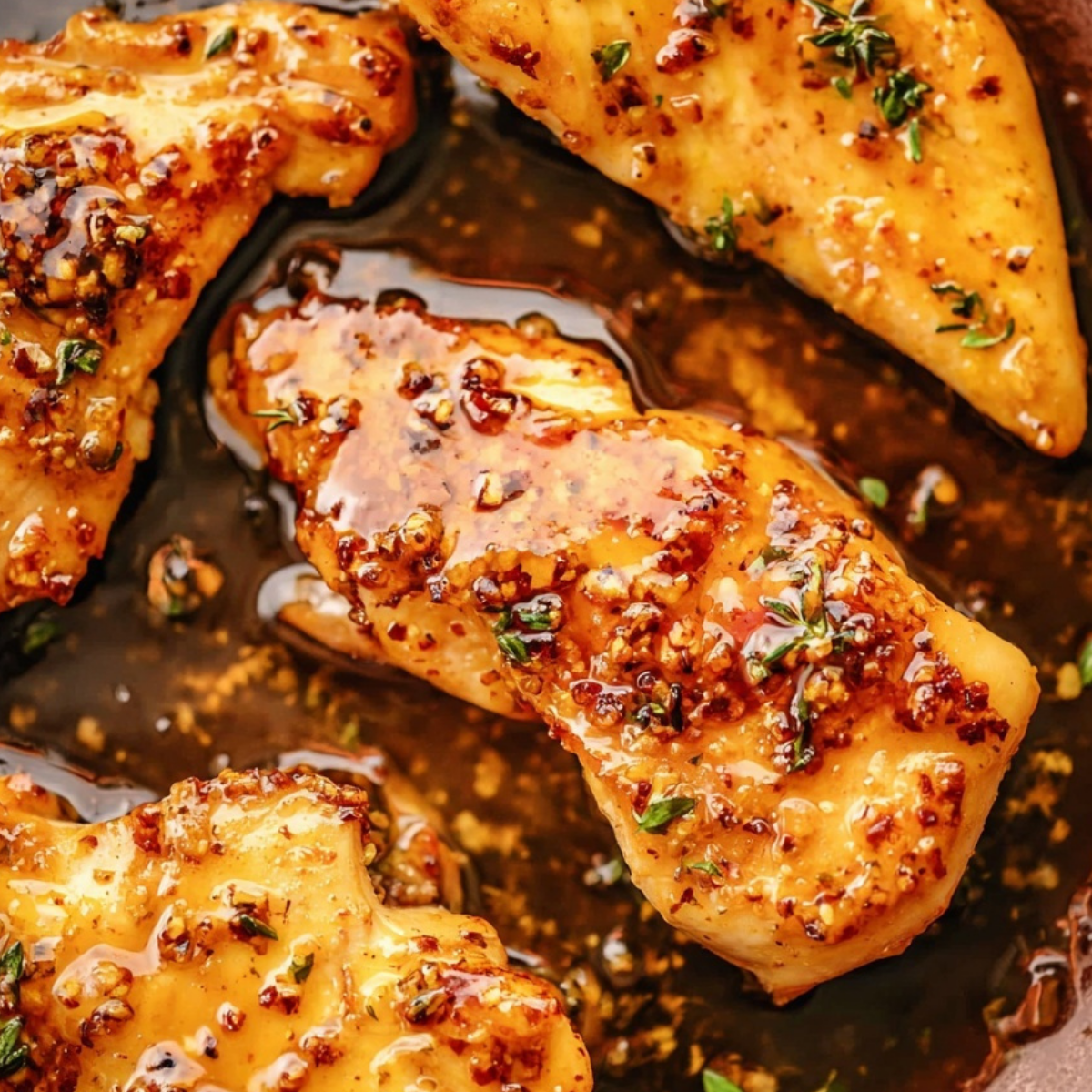 Maple Mustard Glazed Chicken – Easy Recipe - ZazaCook