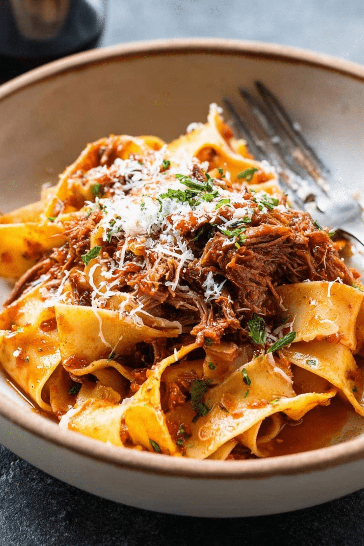 Short Rib Ragu with Pappardelle – Easy , Recipe - ZazaCook