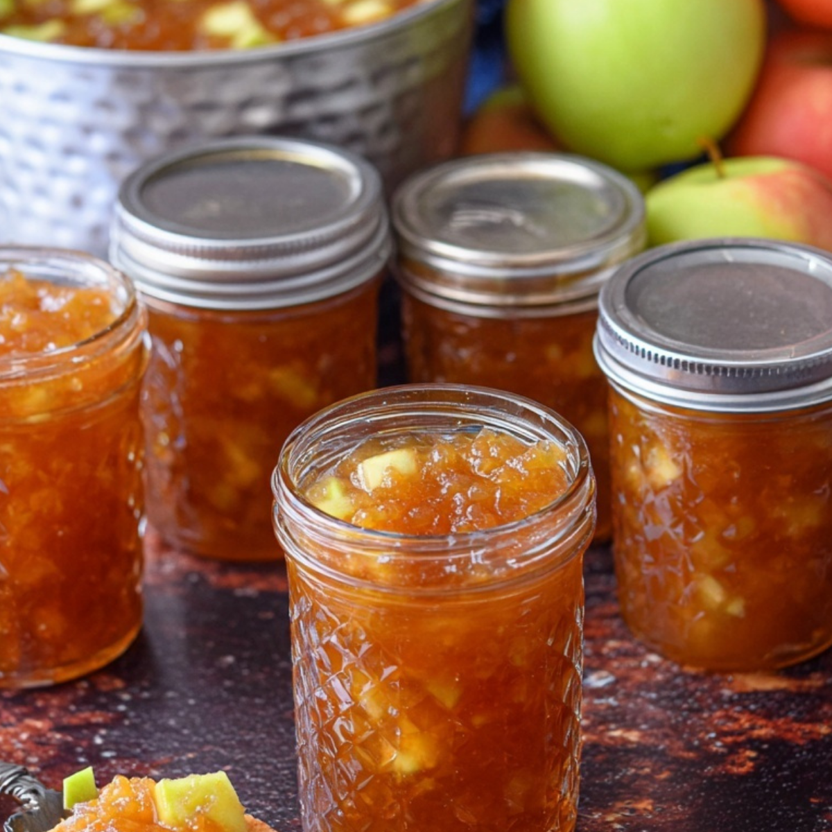 Apple Pie Jam – Best Easy - ZazaCook