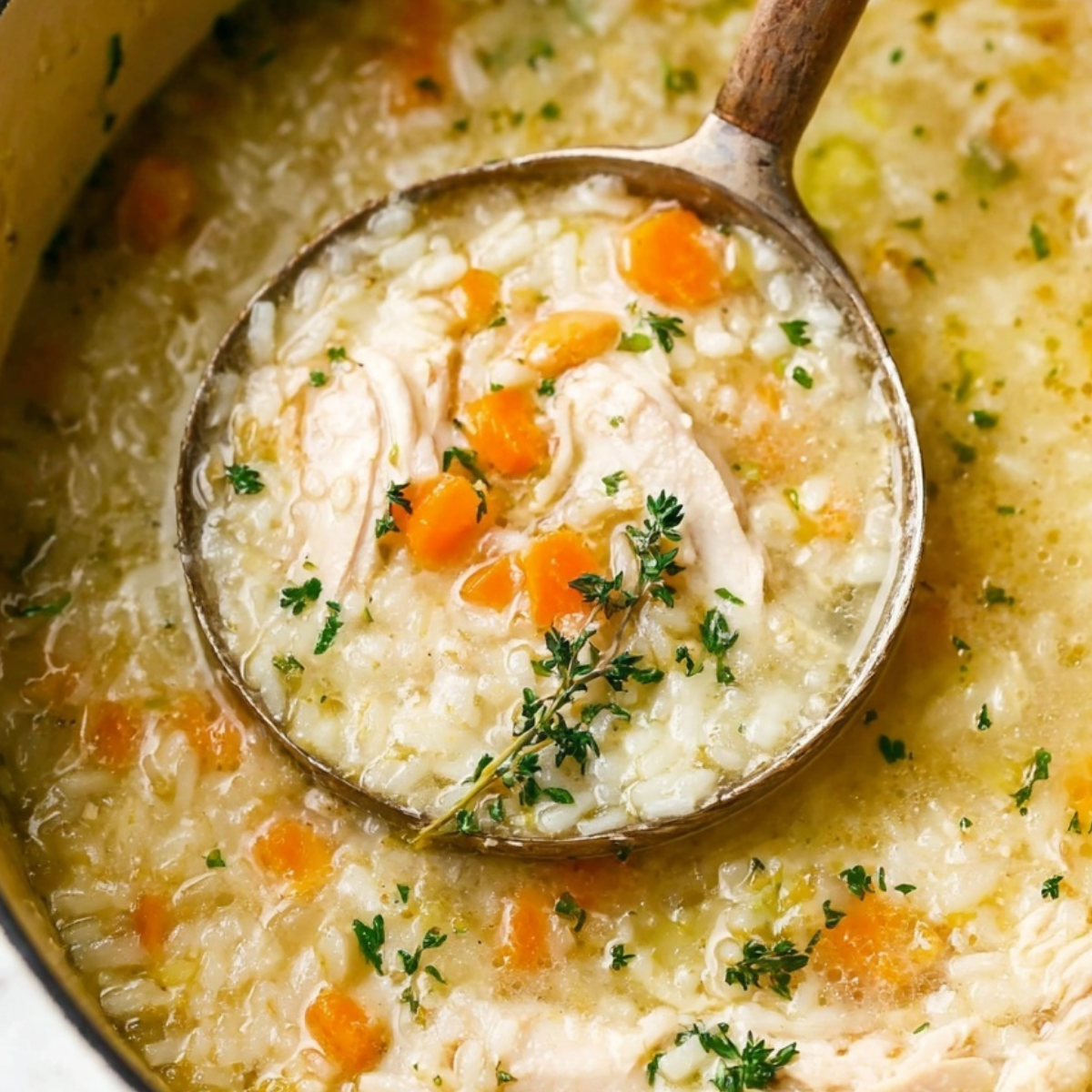 Easy Chicken and Rice Soup Recipe - ZazaCook