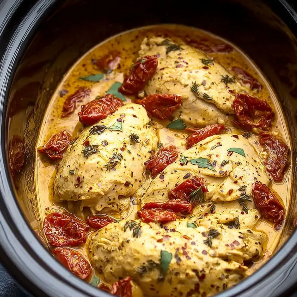 Dump & Go Crockpot Marry Me Chicken – Easy & Flavorful Recipe - ZazaCook