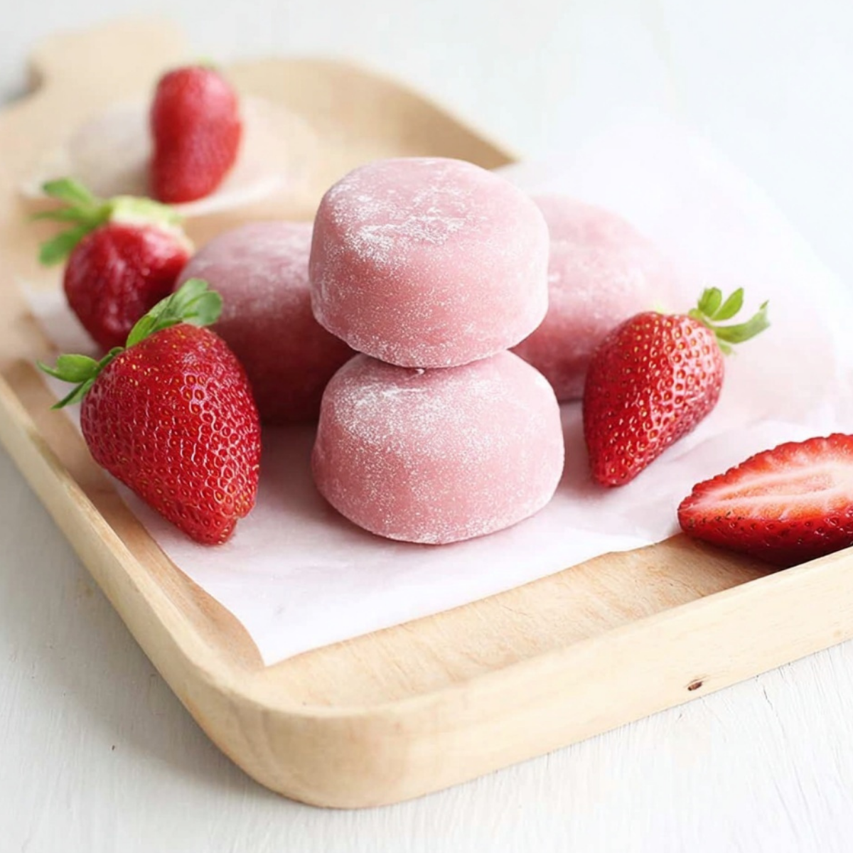 Healthy Strawberry Mochi Recipe - ZazaCook