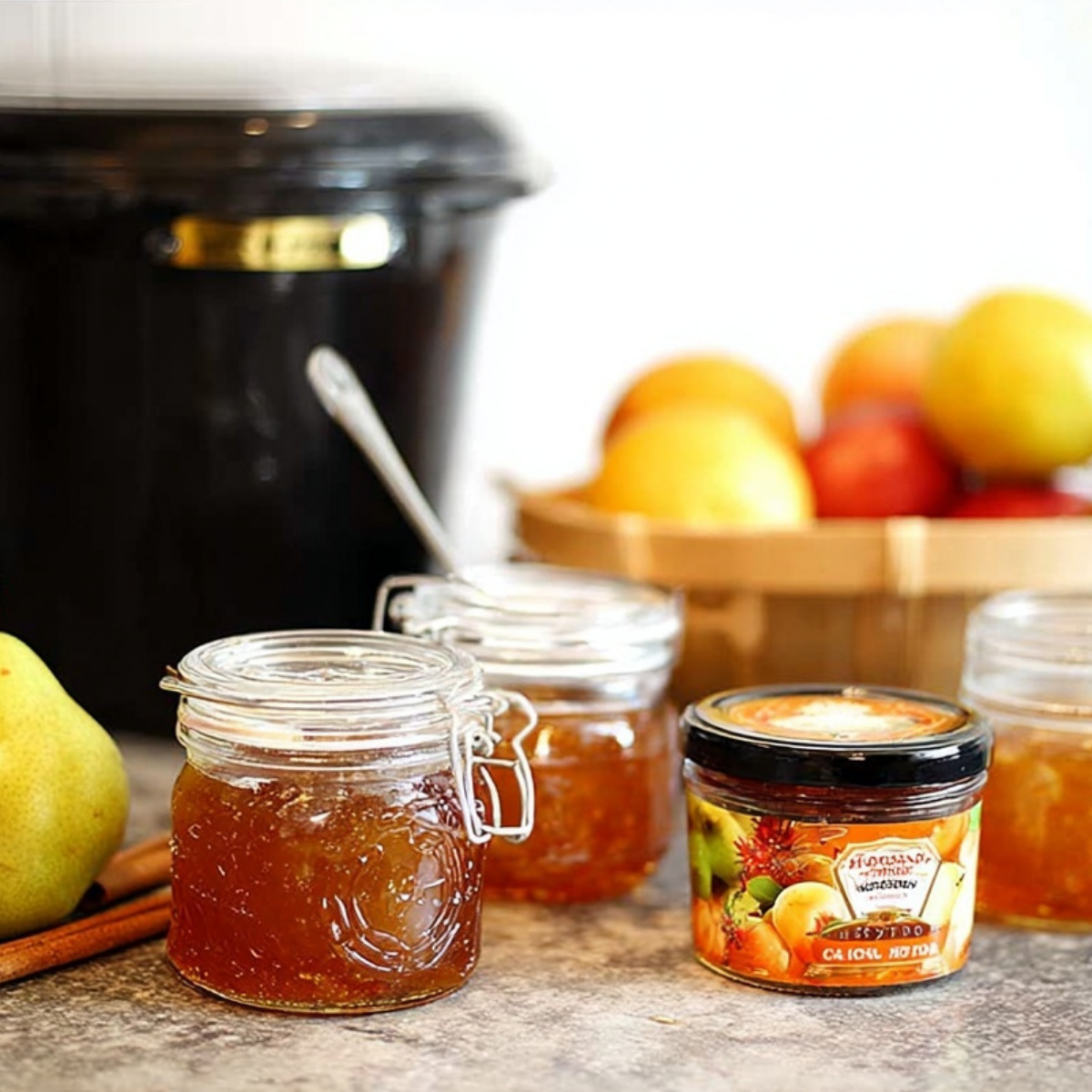 Homemade Spiced Honey Pear Jam – Easy and Delicious Recipe - ZazaCook