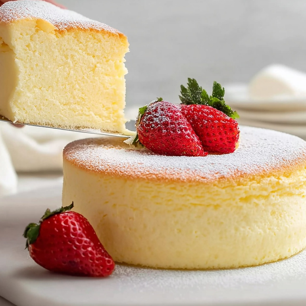 Japanese Cotton Cheesecake Recipe: Perfectly Fluffy - ZazaCook