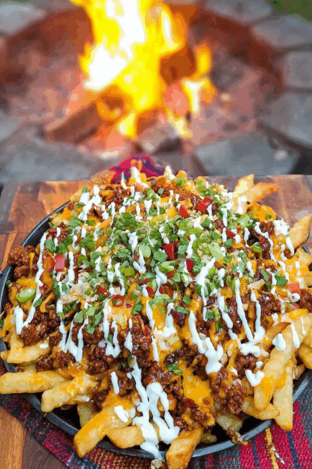 Loaded Chili Cheese Fries – Easy, Cheesy, and Delicious - ZazaCook