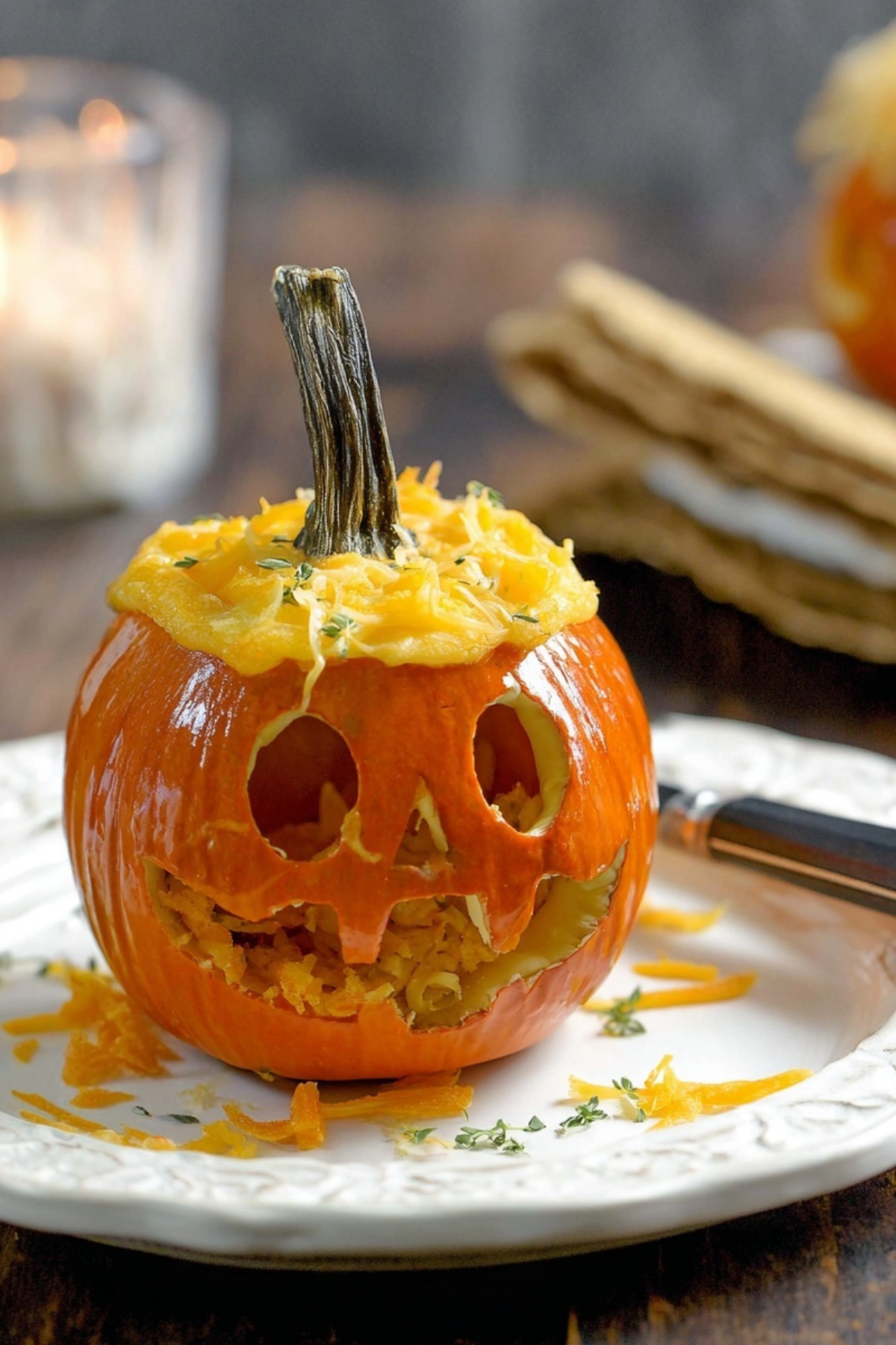 Pumpkin Jack 'n Cheese Bowls: Easy Fall Recipe - ZazaCook
