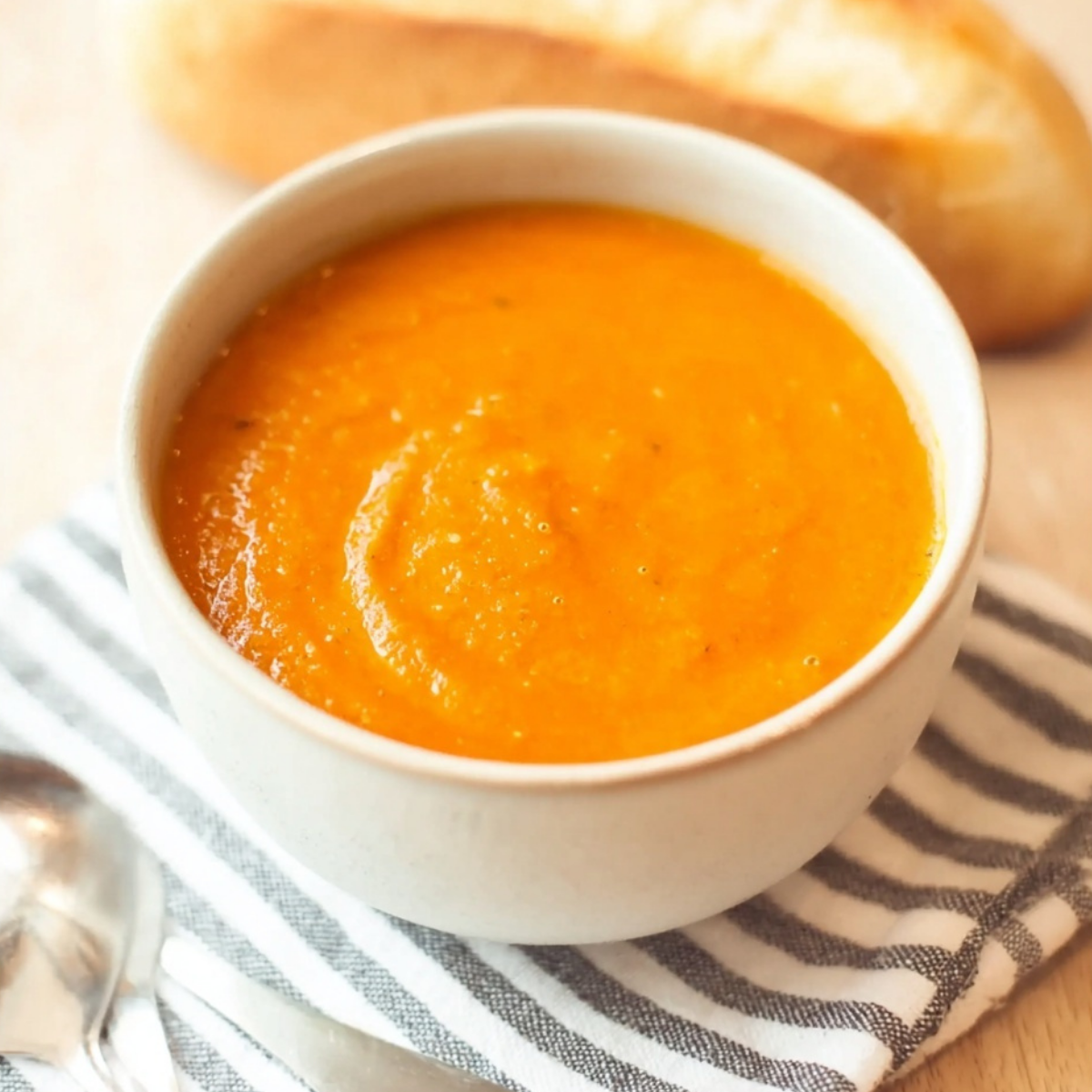 Roasted Butternut Squash Tomato Soup – Easy Steps - ZazaCook