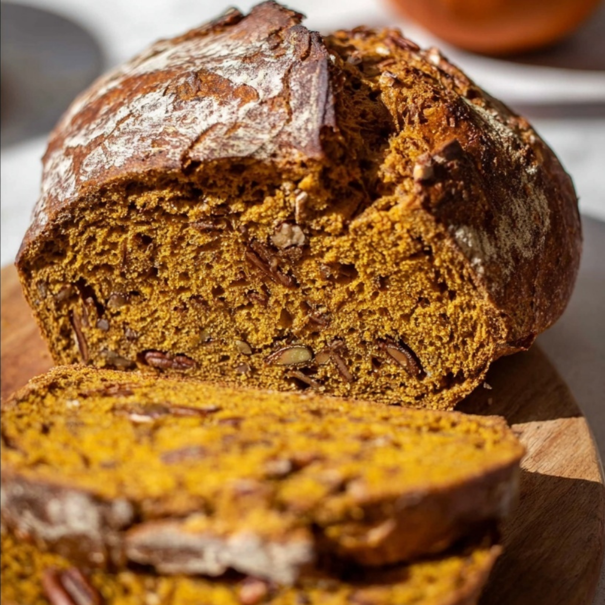 Sweet Sourdough Pumpkin Bread with Cinnamon and Pecans – Easy Recipe ...