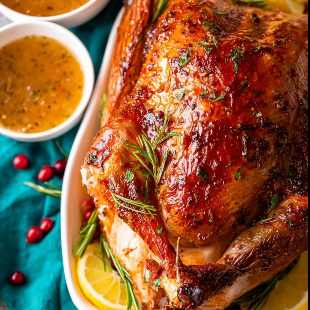 Turkey Injection Marinade – Best Thanksgiving Turkey Recipe - ZazaCook