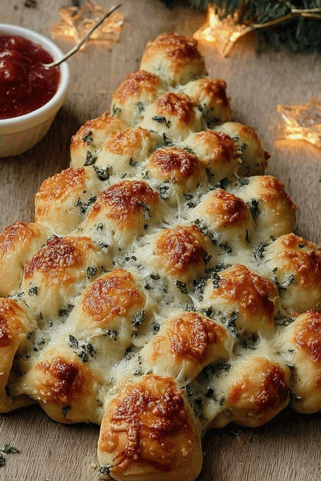 Cheesy Christmas Tree Bread – Easy & Delicious Holiday Recipe - ZazaCook