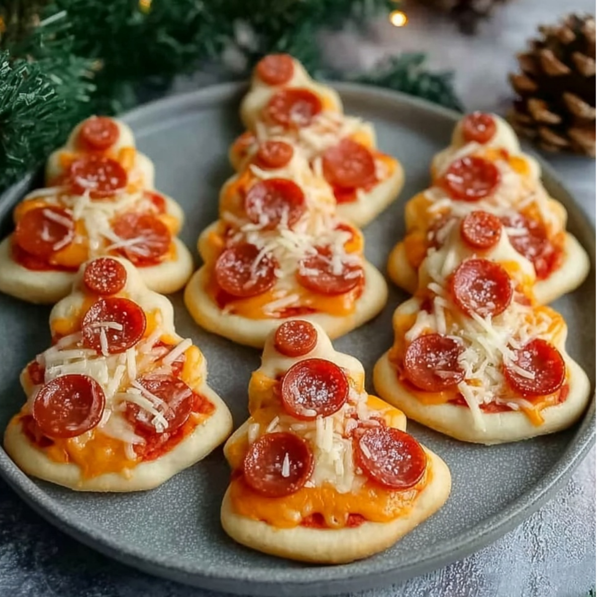 Christmas Tree Mini Pizzas: Easy Steps to Make Festive Treats - ZazaCook