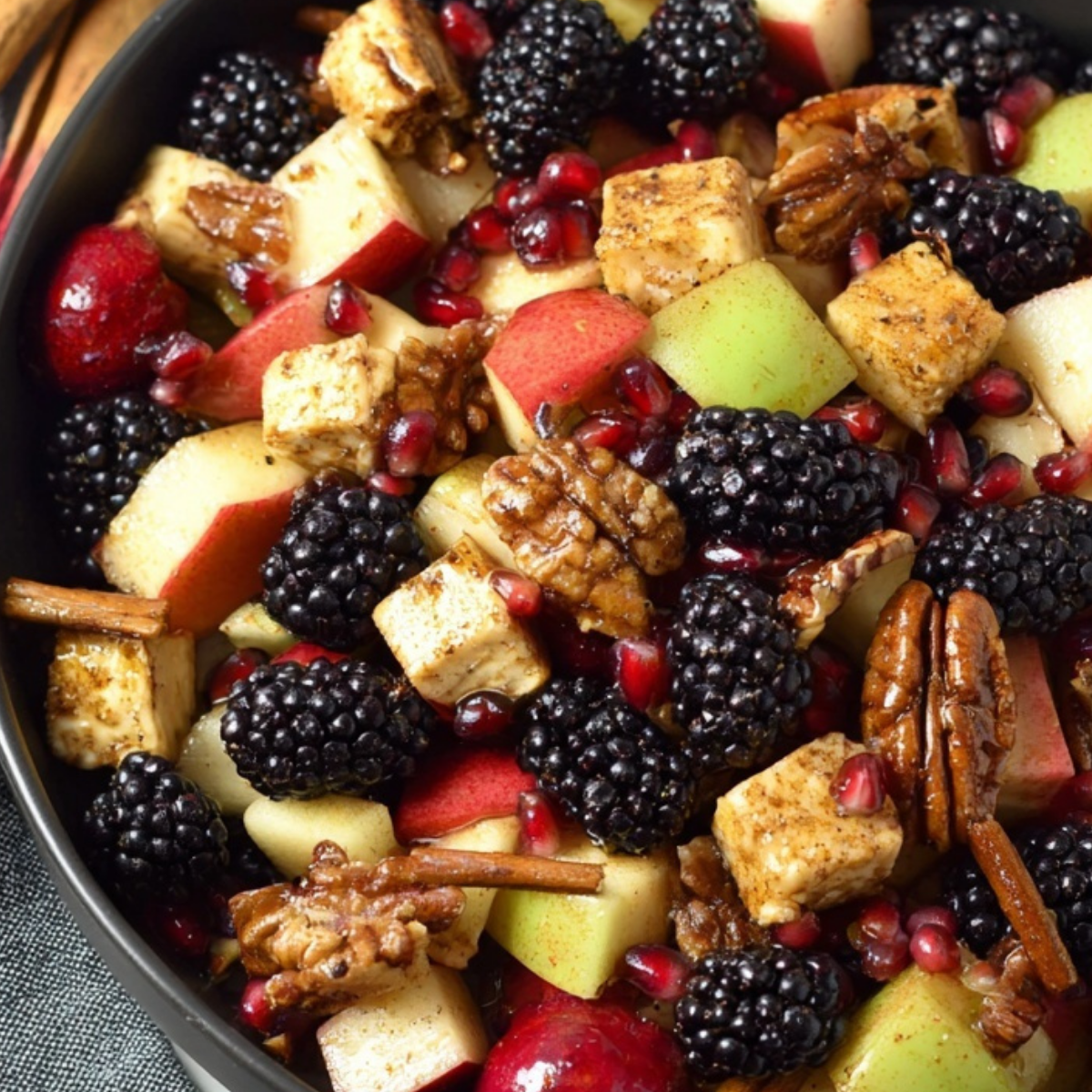 Fall Fruit Salad – Perfect for Fall - ZazaCook