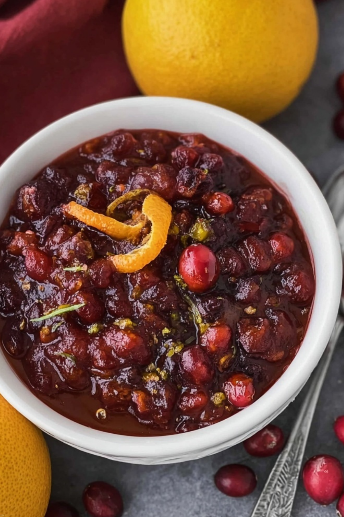 Homemade Fresh Cranberry Orange Sauce – Easy and Delicious - ZazaCook