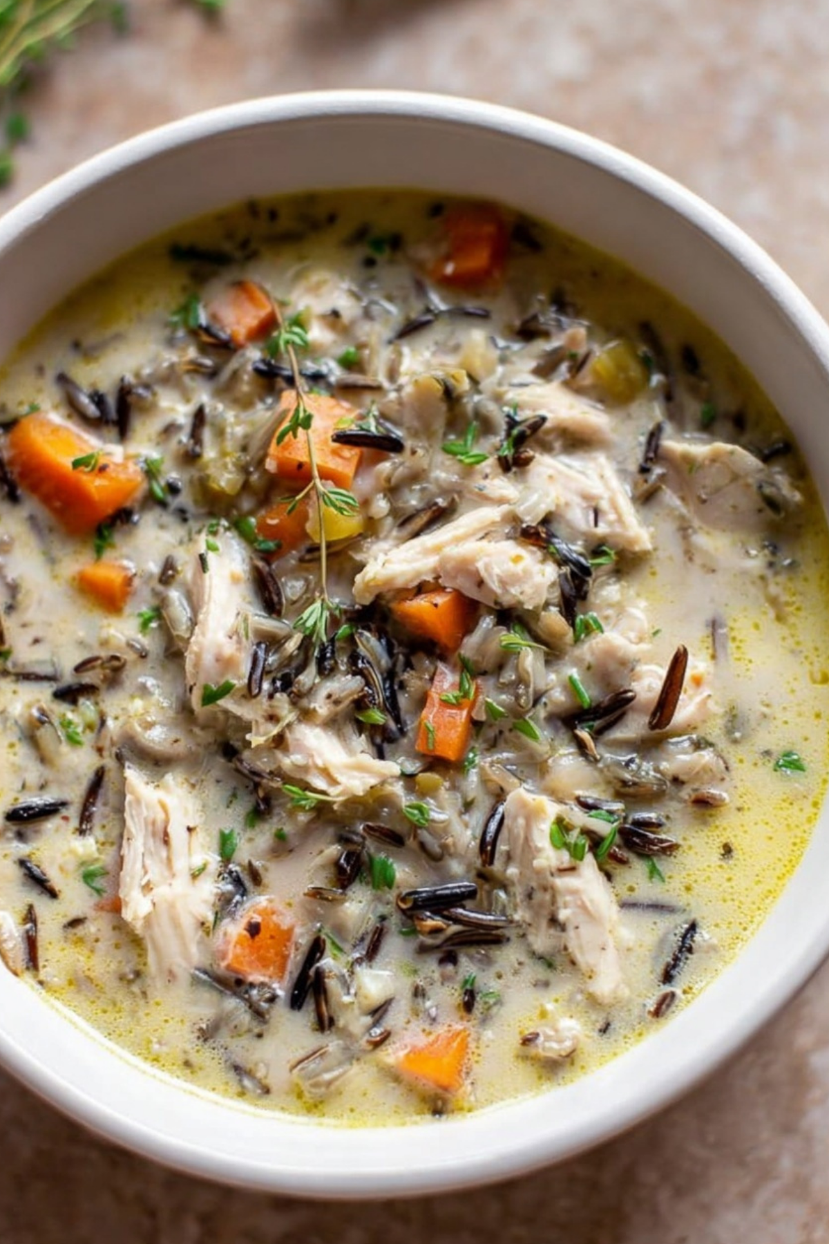 Leftover Turkey Wild Rice Soup Easy Recipe - ZazaCook