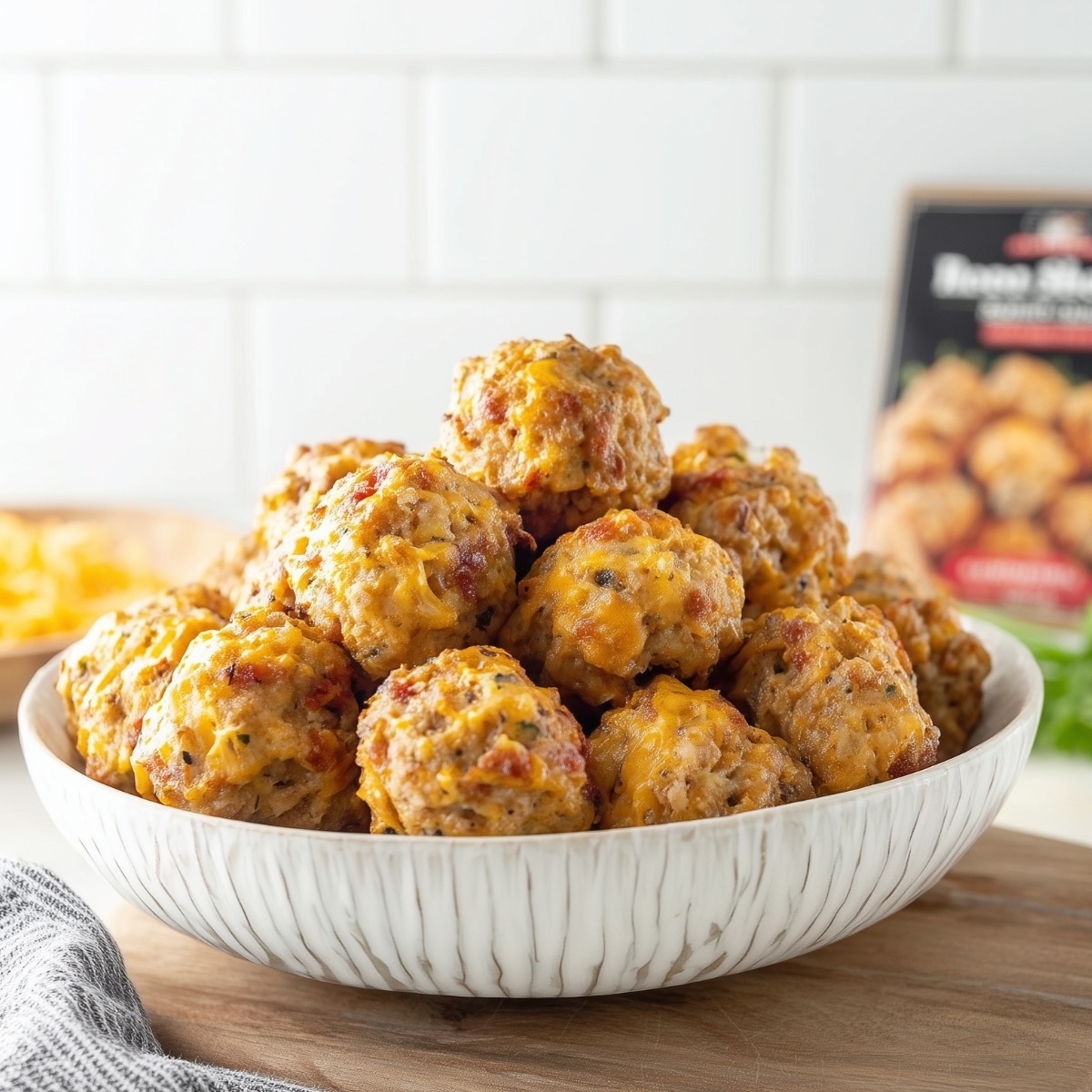 Cheddar Bay Sausage Balls Recipe – Easy & Cheesy - ZazaCook