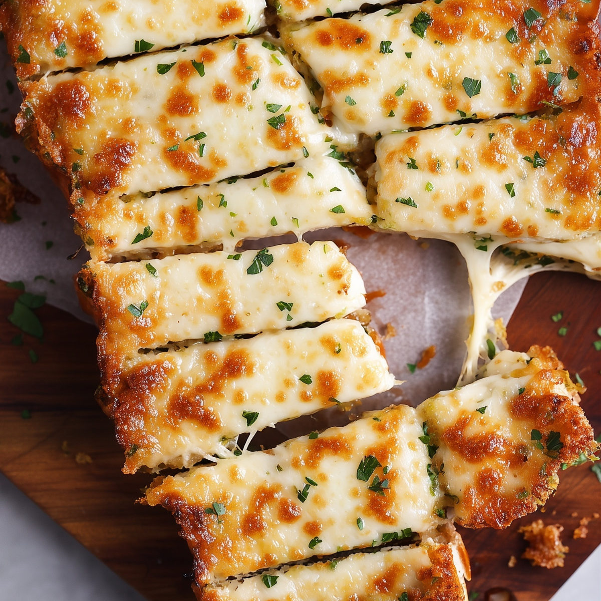 Cheesy Garlic Bread Recipe – Crispy and Flavorful - ZazaCook
