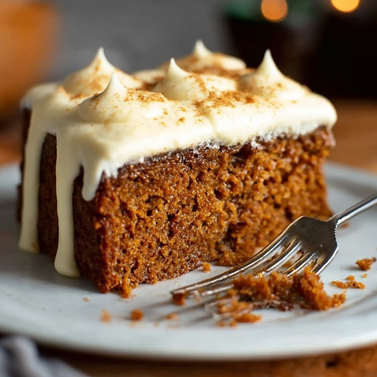 Gingerbread Cake with Luscious Cream Cheese Frosting – Easy & Festive ...