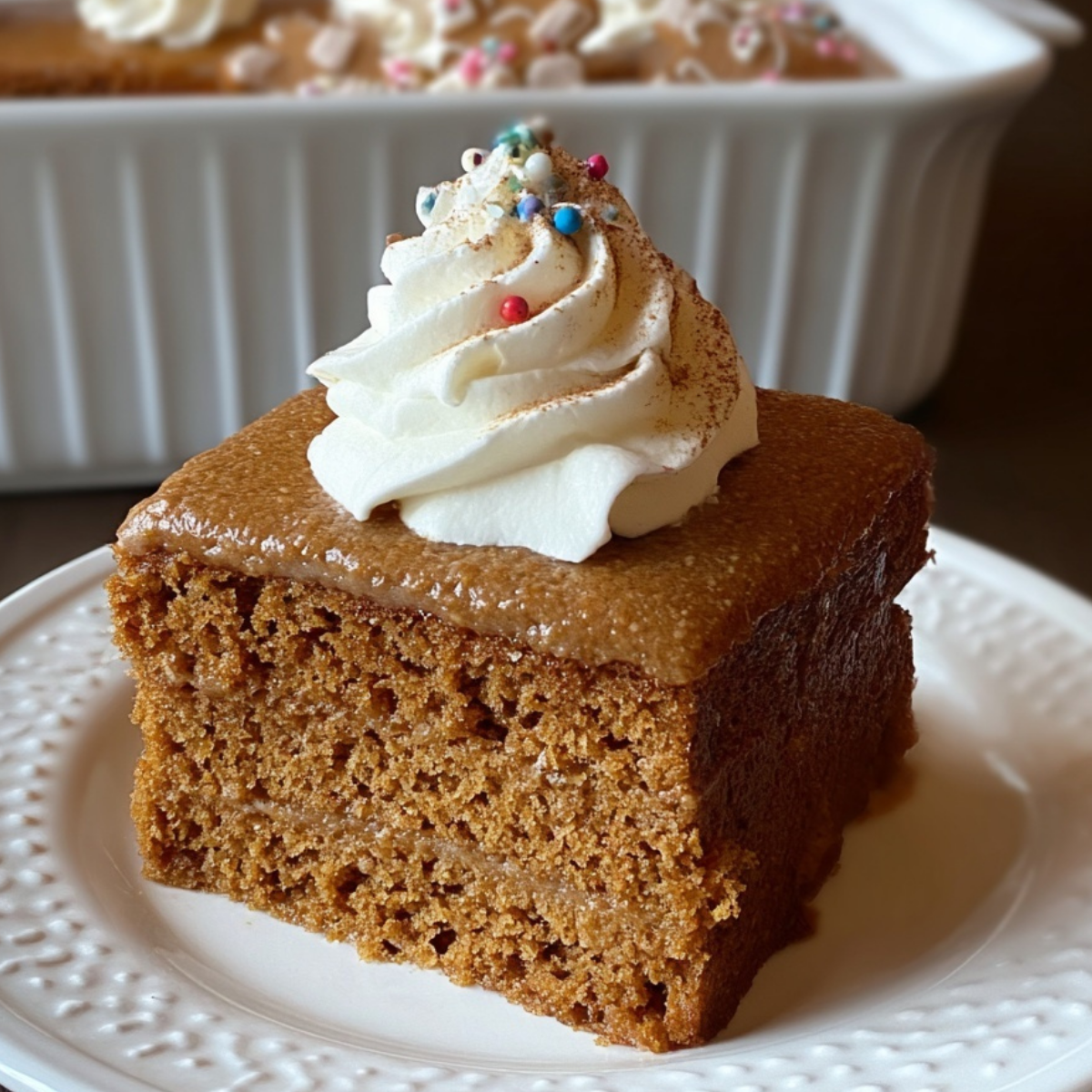 Gingerbread Crazy Cake – Easy Egg-Free Recipe - ZazaCook