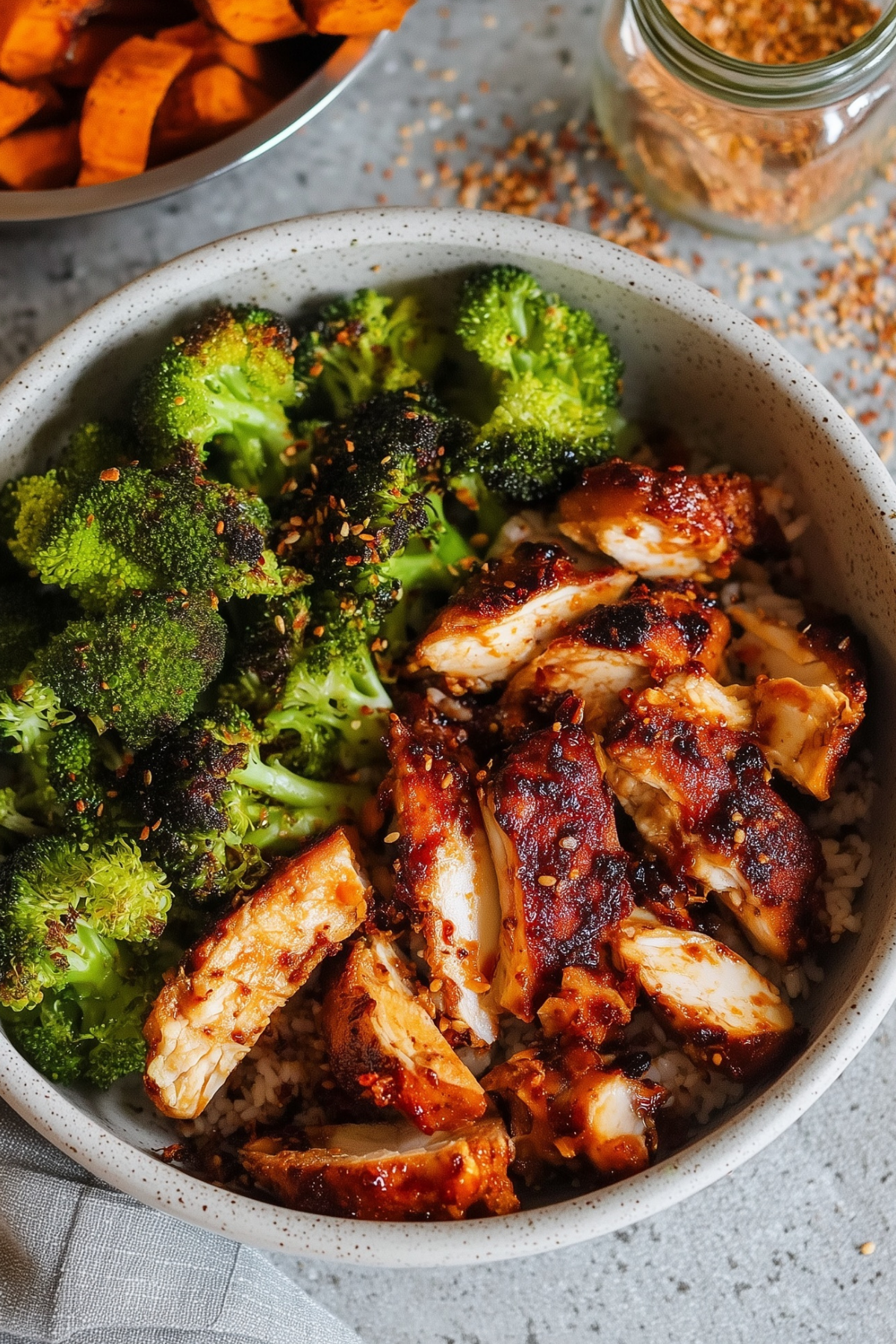 Hot Honey Chicken Bowl – Easy & Flavorful Dinner Idea - ZazaCook