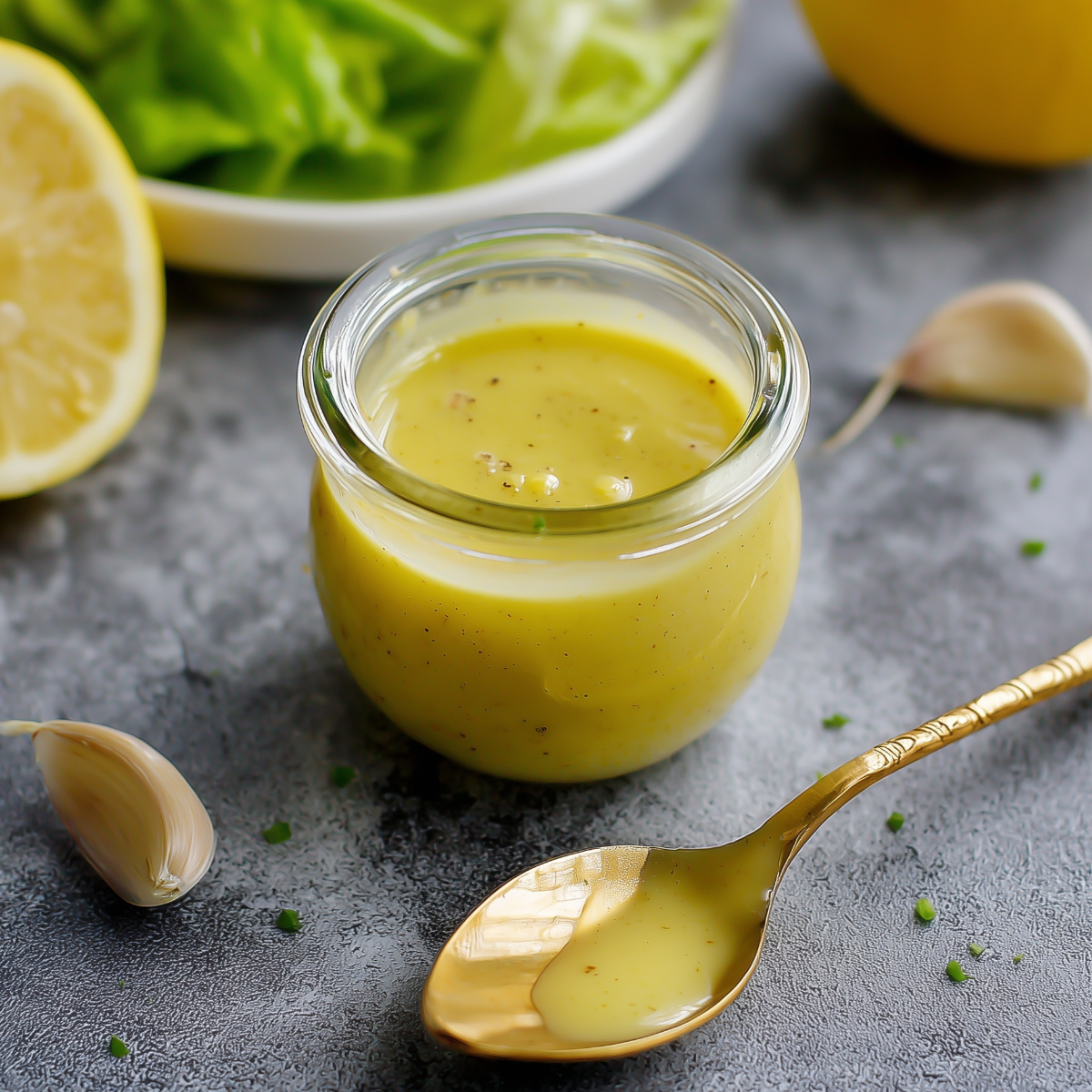 Lemon Vinaigrette – Easy & Fresh Homemade Dressing - ZazaCook