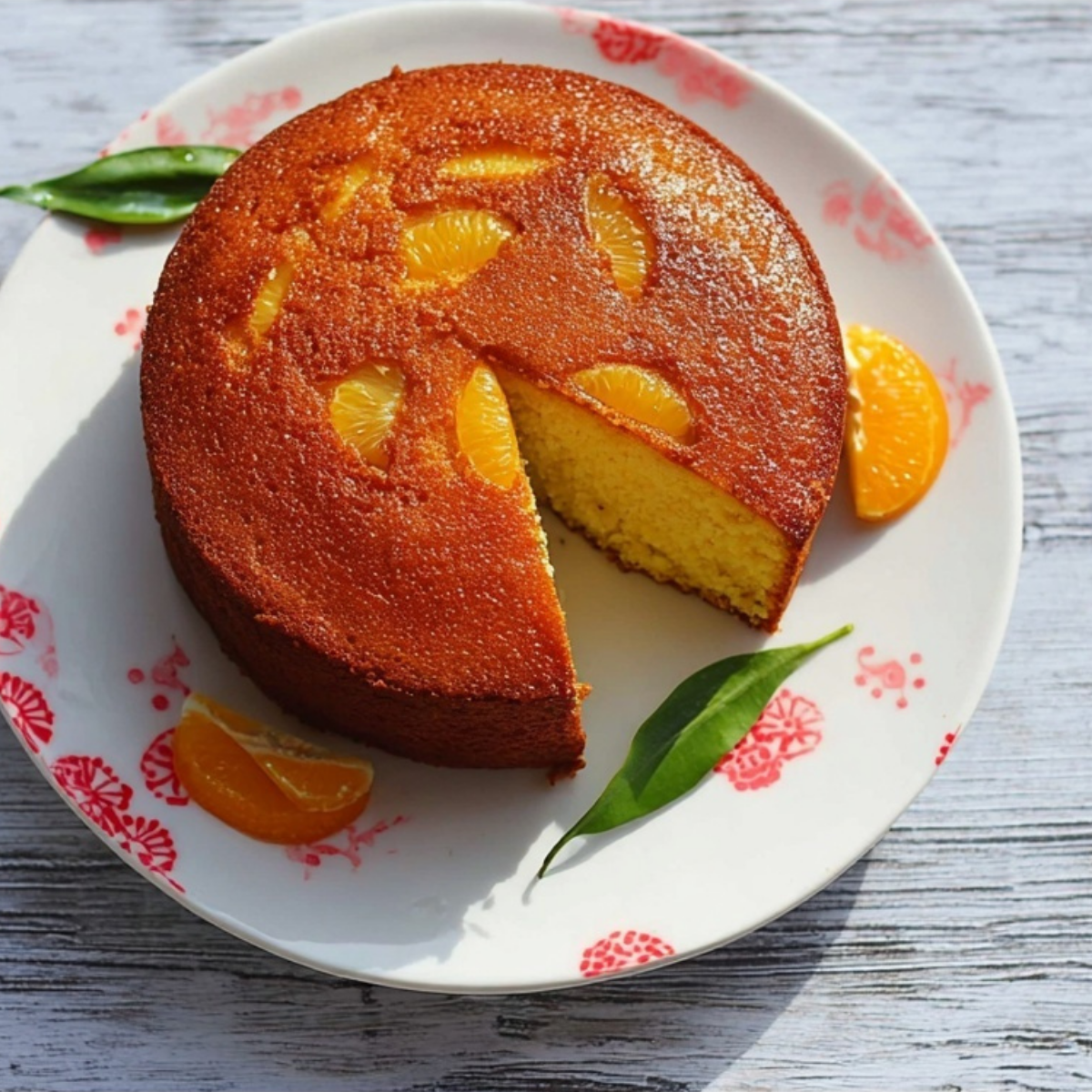 Mandarin Cake – A Light , Fluffy Dessert - ZazaCook