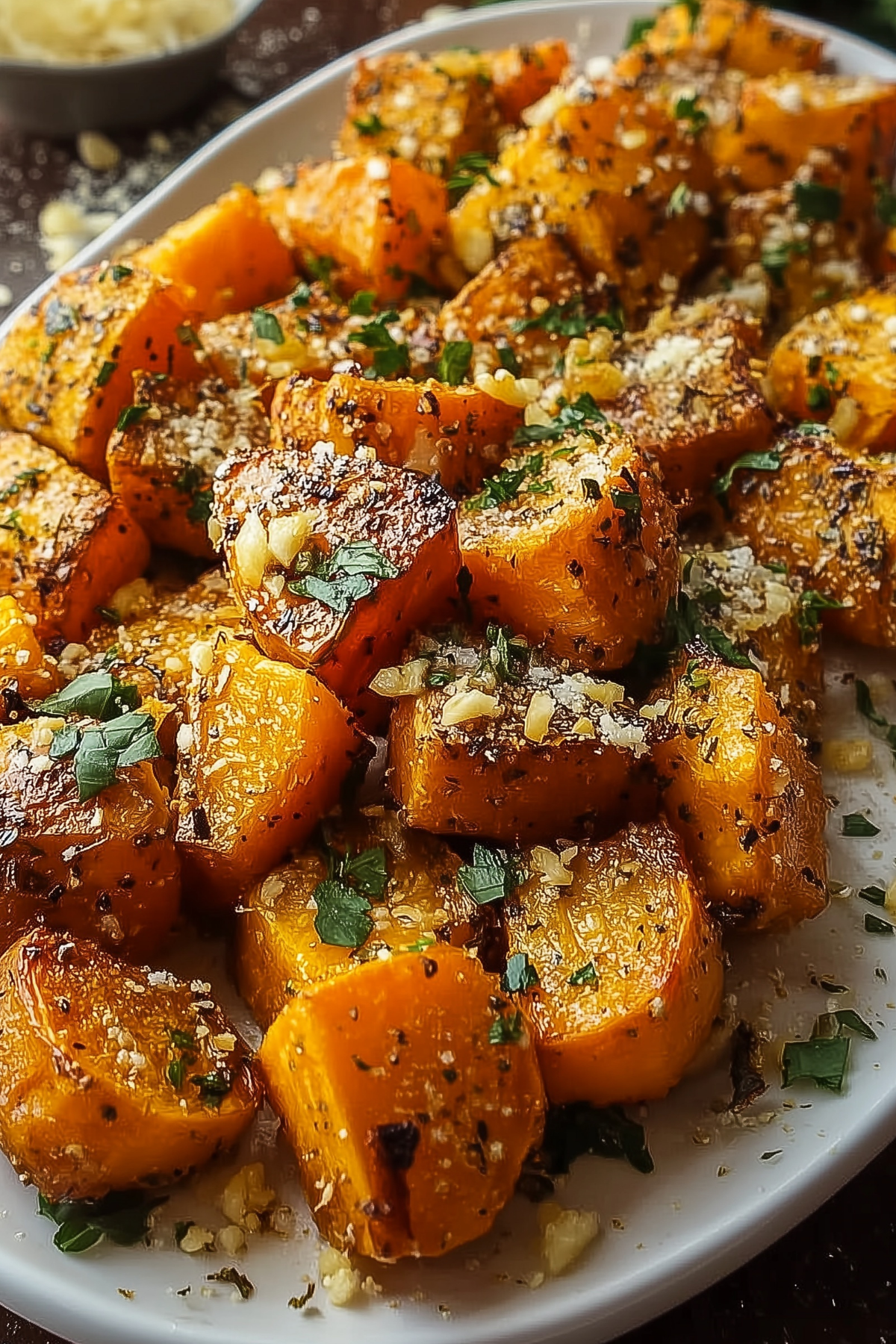 Roasted Sweet Potatoes with Garlic and Parmesan – Easy Tips - ZazaCook