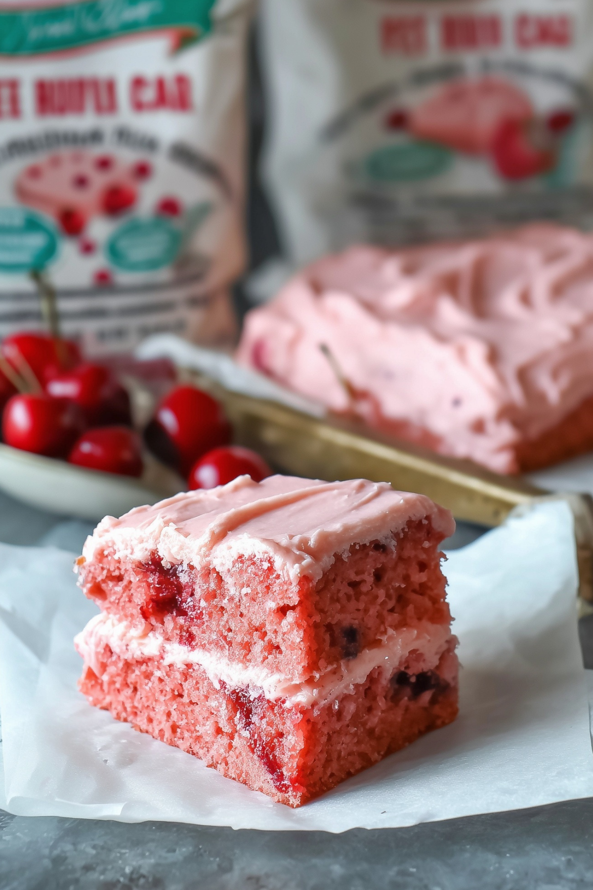 Cherry Cake – Easy & Moist Homemade Recipe - ZazaCook